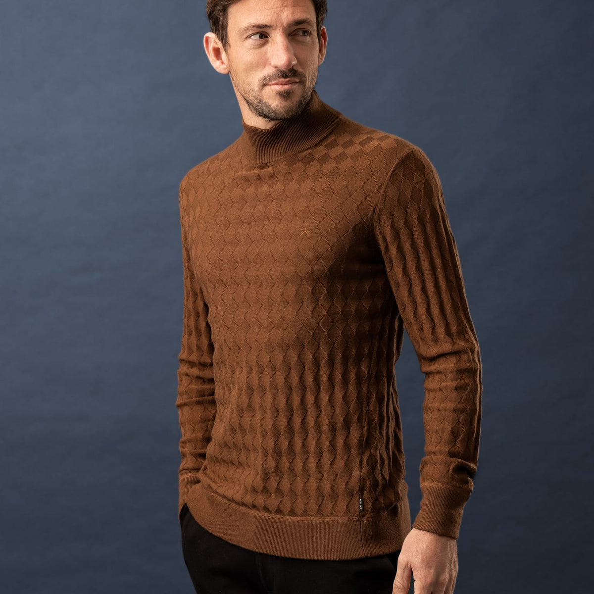 MERINO-LYOCELL ARGUILE TURTLE TRUI - KOPER – KOLLEKT